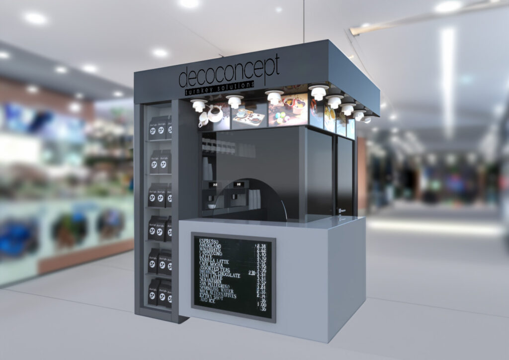 Shopping Centre Kiosk - Turnkey Solutions | Custom Made Projects
