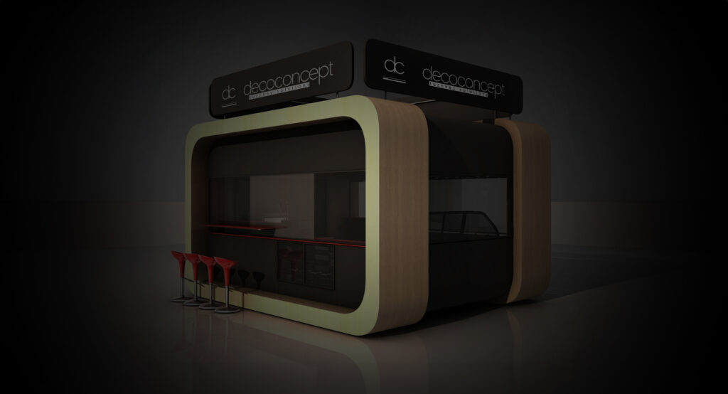 Shopping Centre Kiosk - Turnkey Solutions | Custom Made Projects